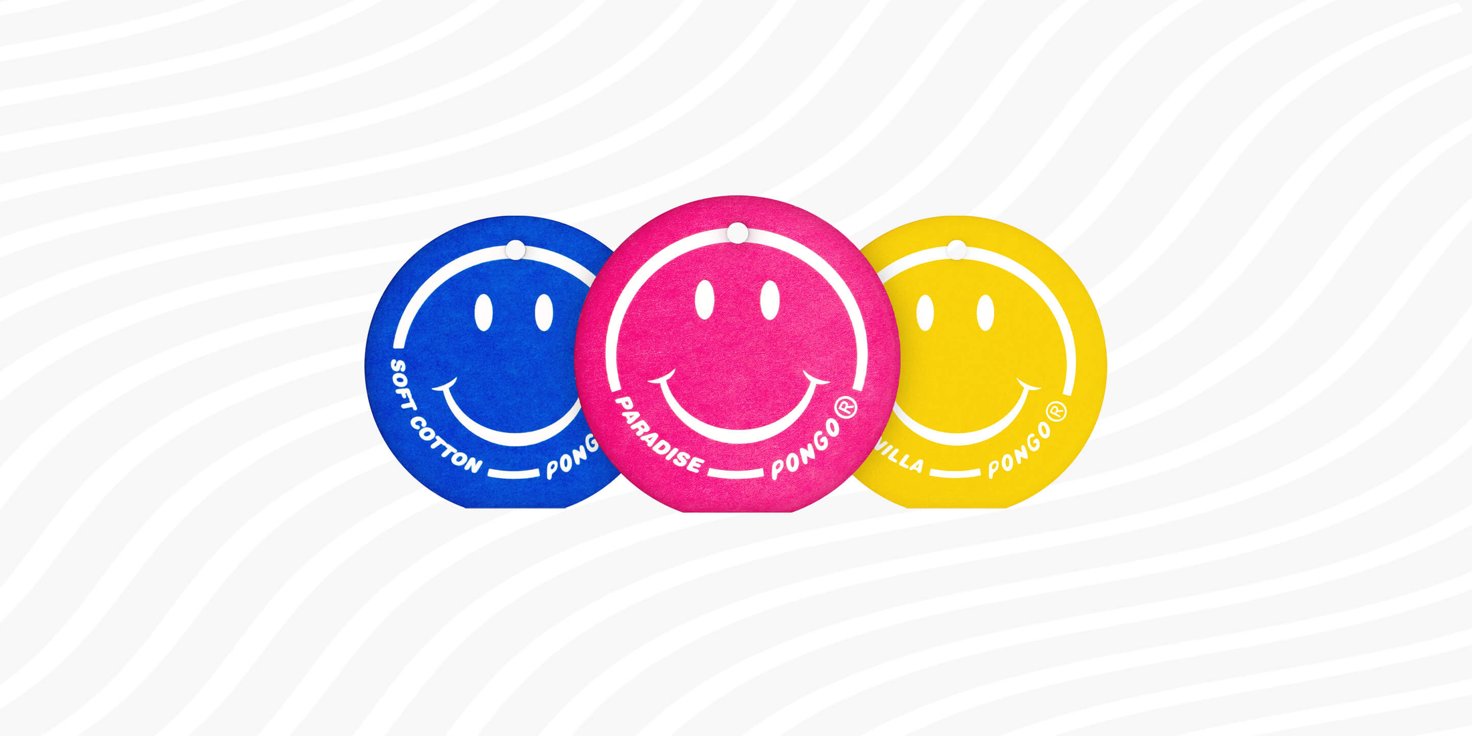 Pongo Smiley · Car air fresheners · PONGO UK